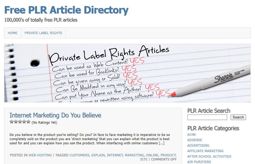 8 Best Sites to Download FREE PLR Products (eBook, Article & More)